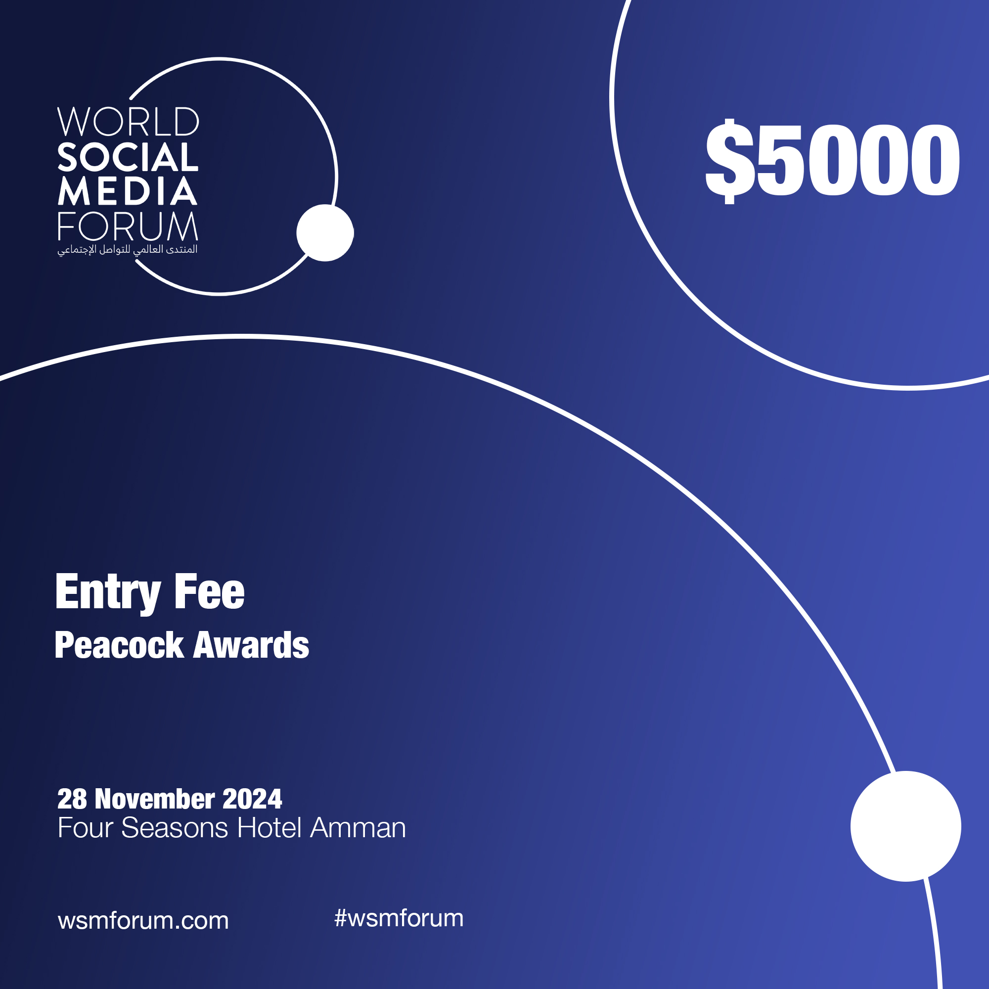 Entry Fee - World Social Media Forum